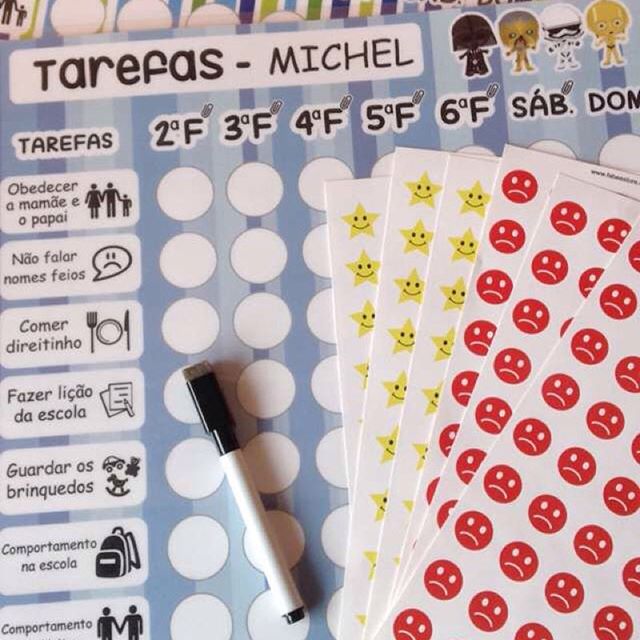 Organização E Disciplina Quadros De Incentivo Blog Da Fabee Store